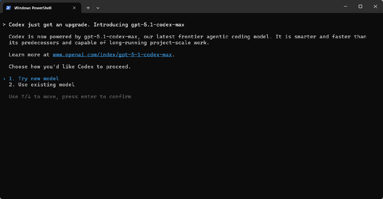 Codex CLI在Windows 11上的详细安装教程 · Anarkh的博客